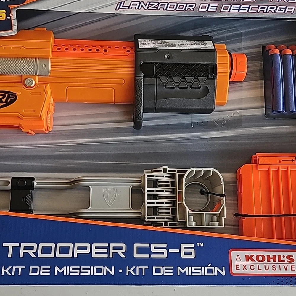 Nerf | Toys | Nerf Elite Alpha Trooper Cs6 Mission Kit | Poshmark